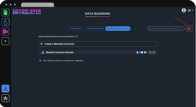 How to transfer the ownership of a Blended Connector